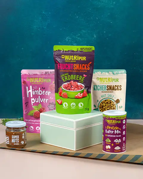 NutriPur | Gefriergetrocknete Früchte, Snacks & Proteinpulver